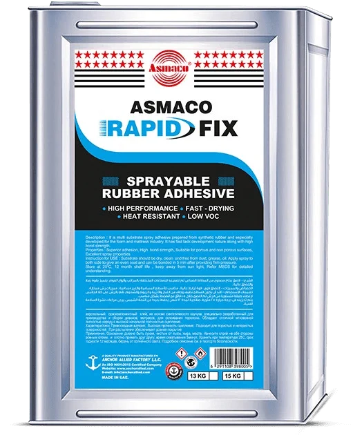 Asmaco Fix Sprayable Rubber Adhesive